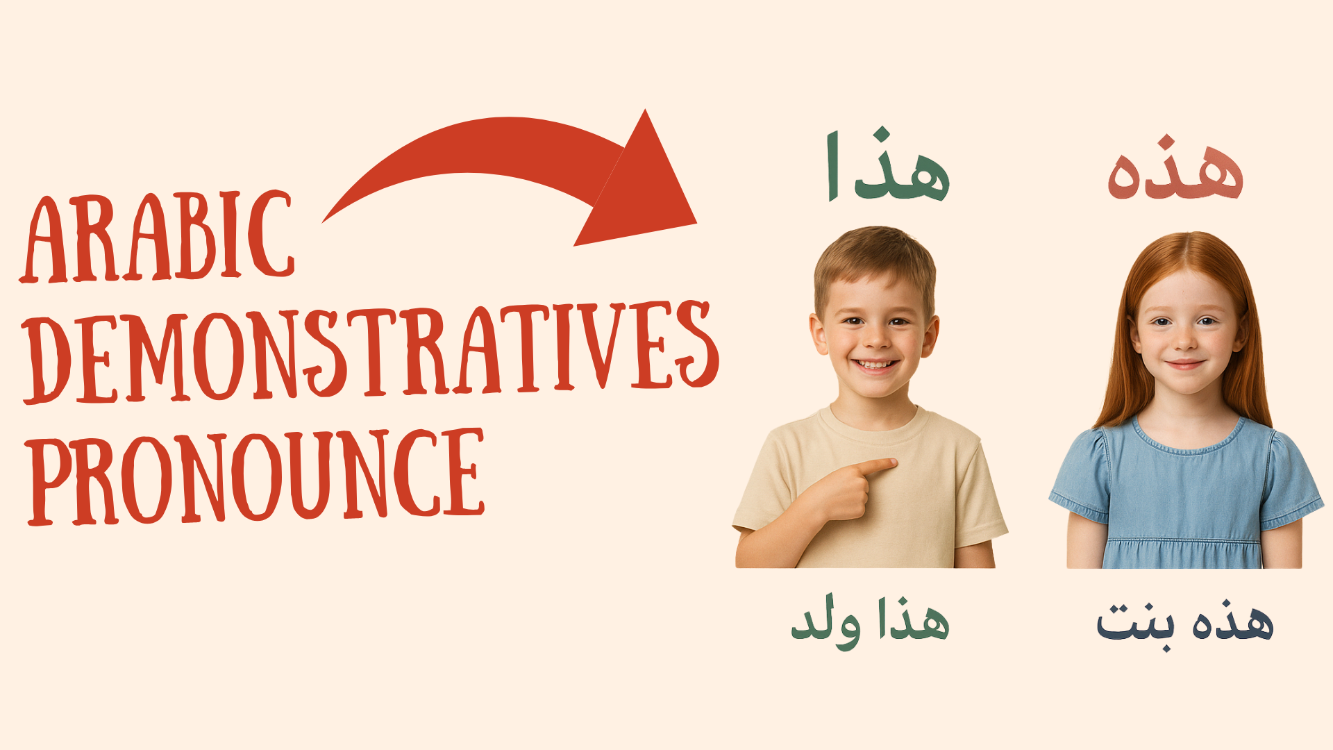 Arabic Demonstrative Pronouns A Simple Guide